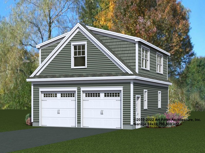 Garage 24×32 w-Fut above – 793.500.v22