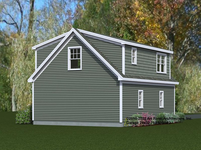 Garage 24×32 w-Fut above – 793.500.v22
